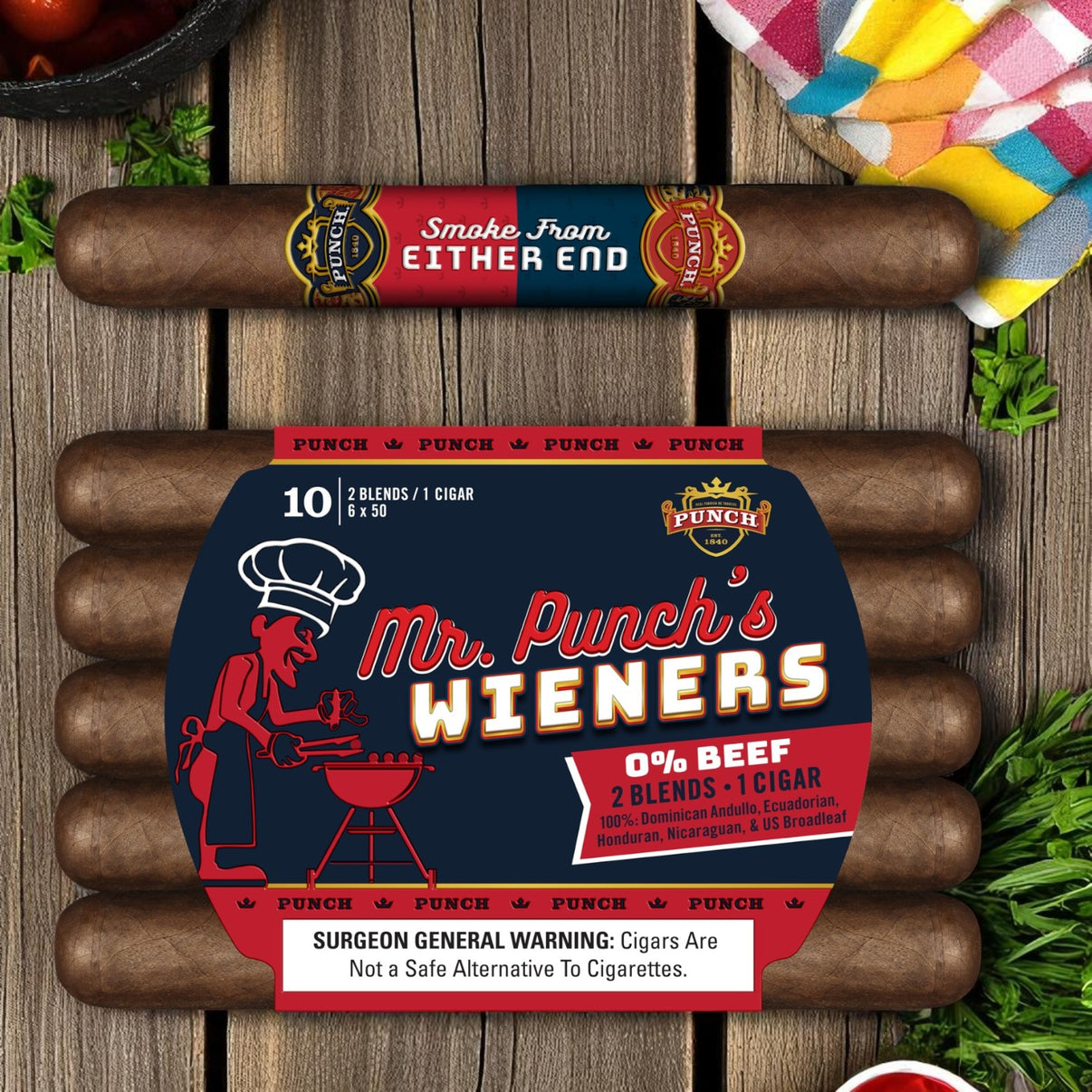 Mr. Punch's Wieners Limited Edition 10 Pack – King of the Leaf